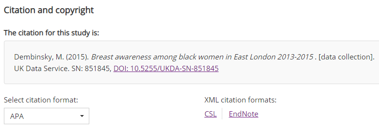 New to using data - UK Data Service